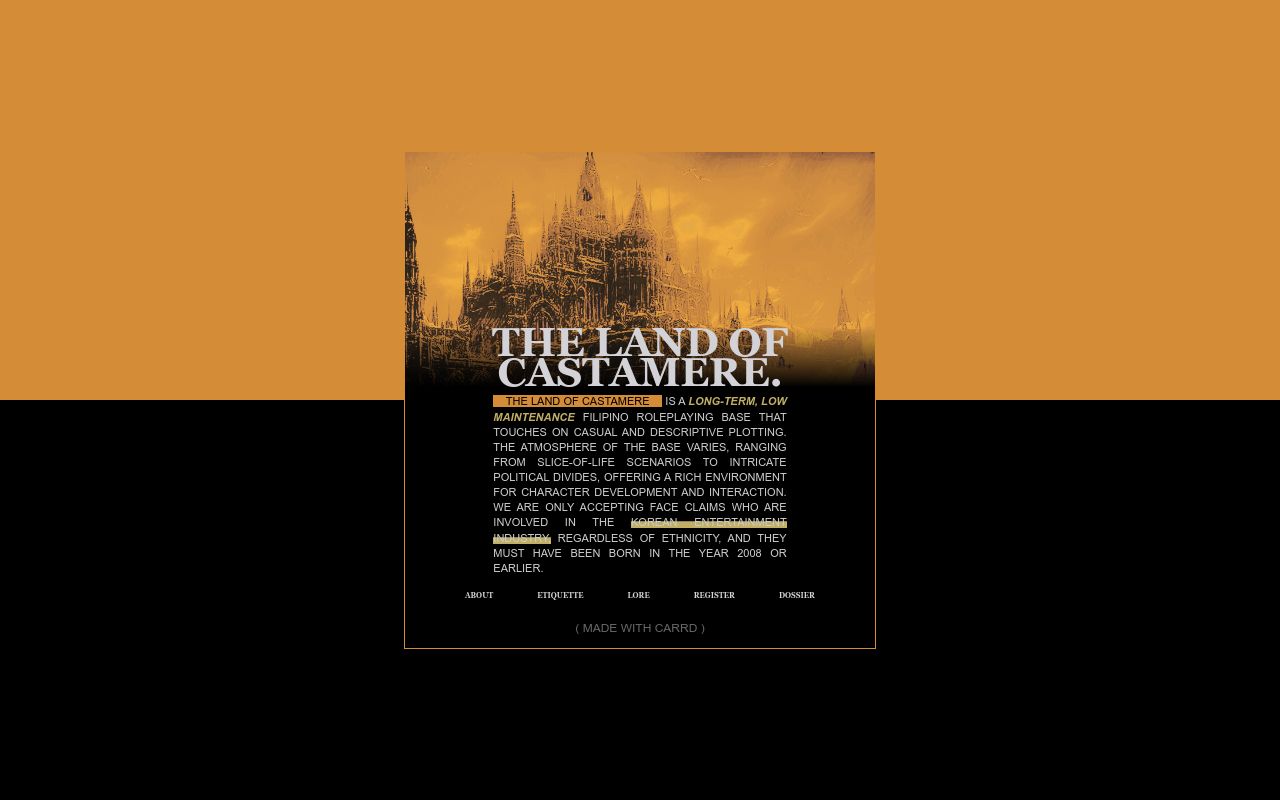 The Land of Castamere.